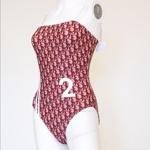 Dior | Swim | Dior Monogram 2 Onepiece Swimsuit | Poshmark